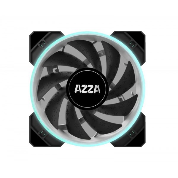 Fan Cooler Azza Hurricane RGB Lite 120mm + Controlador