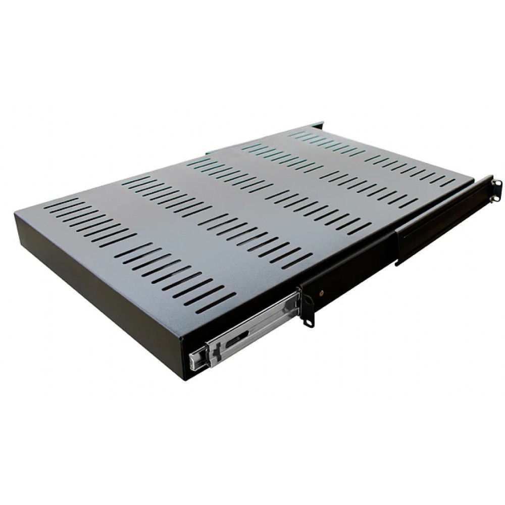 Encom Bandeja para Rack Ranurado Deslizable Ajustable 18x19 1U