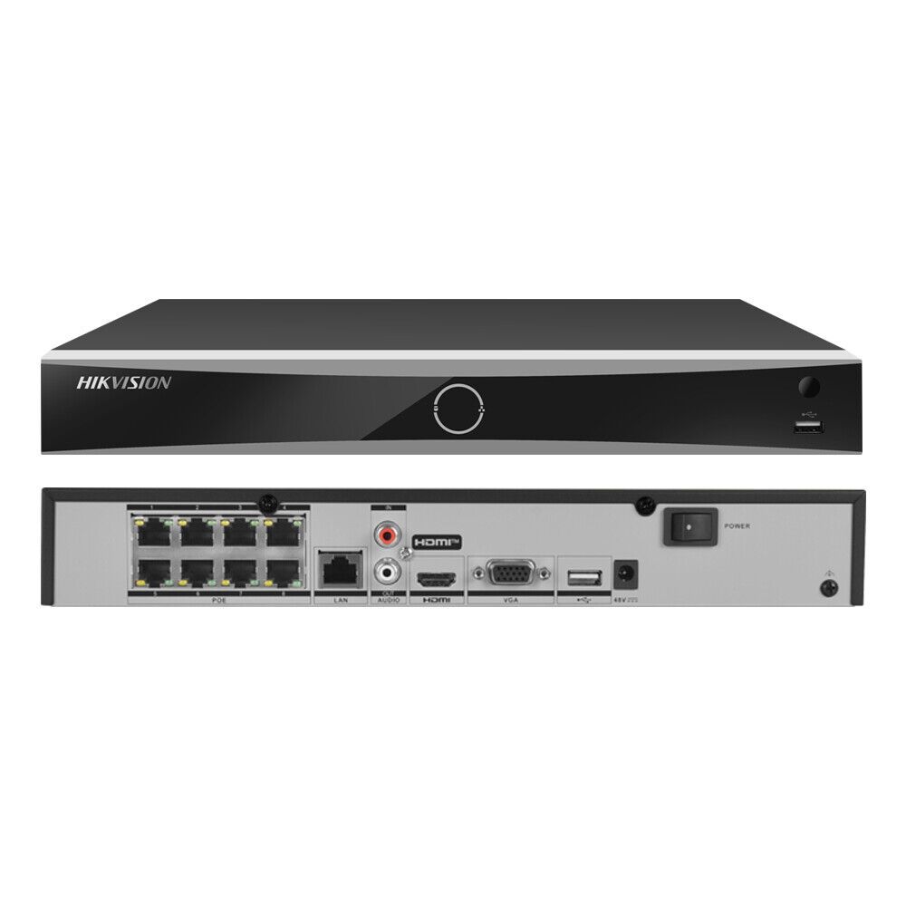 NVR HIKVision DS-7608NXI-K1/8P H.265+ 4K HDMI/VGA