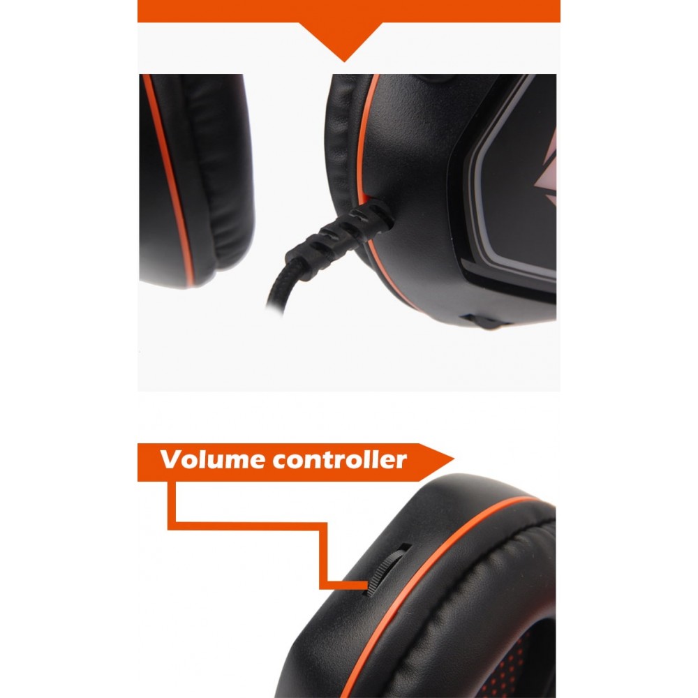 Headset gaming Meetion MT-HP020 / 2 conector 3.5mm