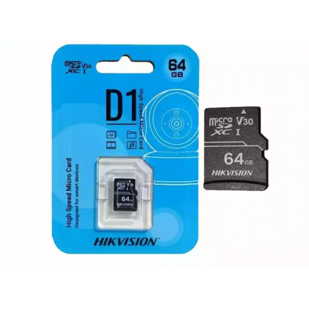 Micro SD HS-TF-D1 HIKSEMI 64Gb D1