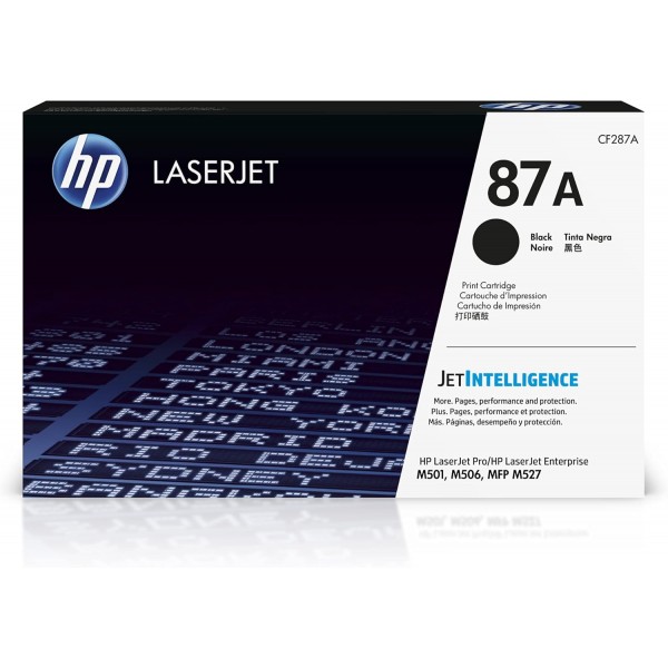 Toner HP CF287A 87A Negro 9,000 pag