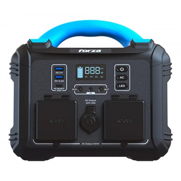 Forza Titan Series FPP-T300 / Battery Backup / 300 Watts AC 110/120 V ...